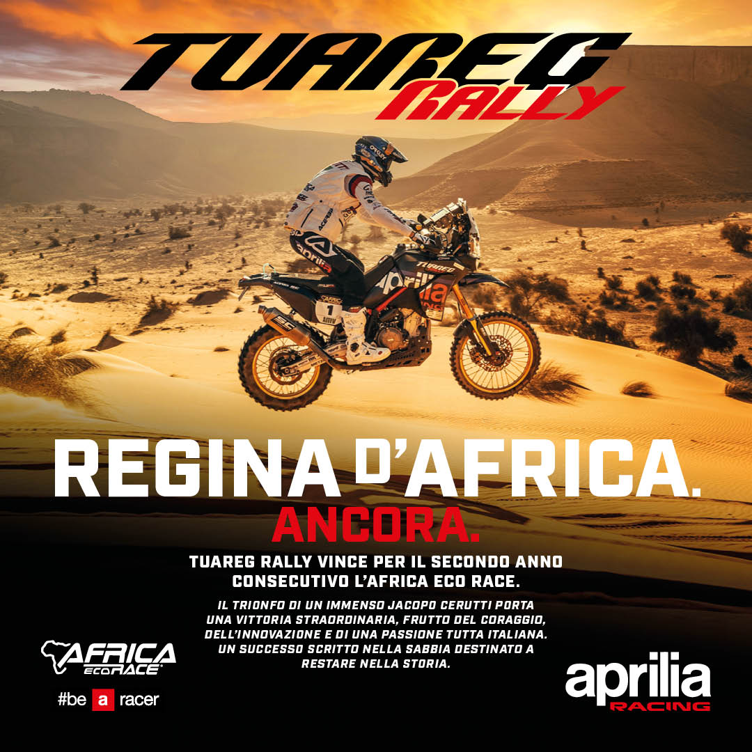 APRILIA REGINA D’AFRICA. ANCORA - Motor Sud